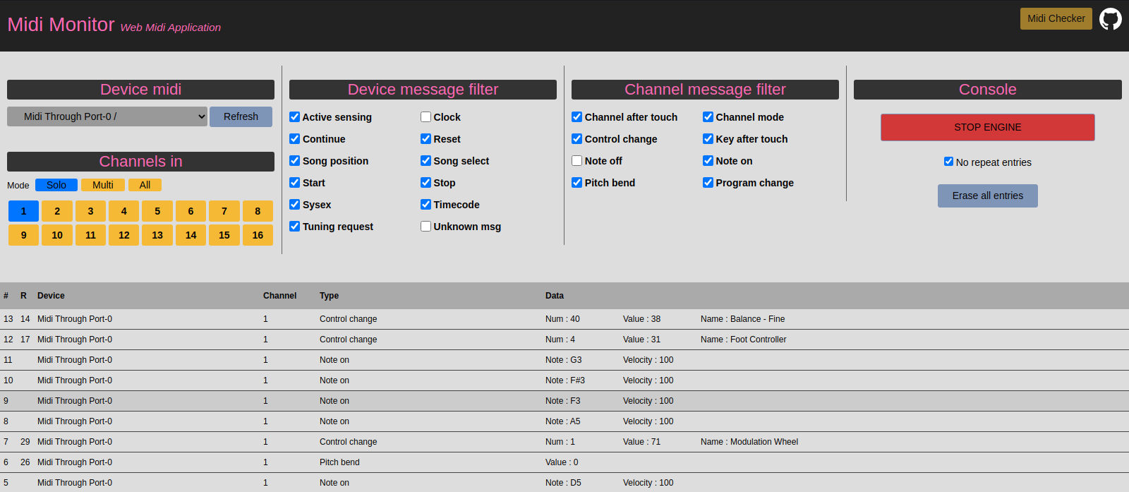 GitHub - nathanpaletat/midi-monitor: A web midi monitor for incoming ...